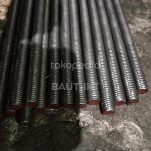 Jual Long Drat/As Drat Besi Hitam m16 X 1 meter drat 2.0 - Jakarta ...