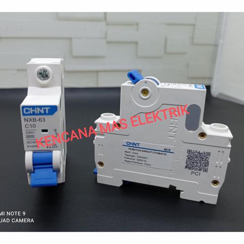Jual MCB CHINT NXB-63 1POLE 10A 6kA - Jakarta Pusat - Kencana Mas Elektrik | Tokopedia