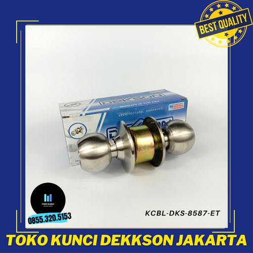 Jual kunci bulat pintu dekson kcbl dl 8587 ET handle knob lockset best ...