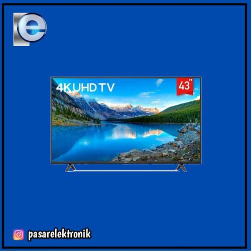 Jual TCL TV 43P615 43 P615 UHD 4K ANDROID SMART TV HDR 10 - TV UNIT ONLY - Kota Medan - PASAR ...