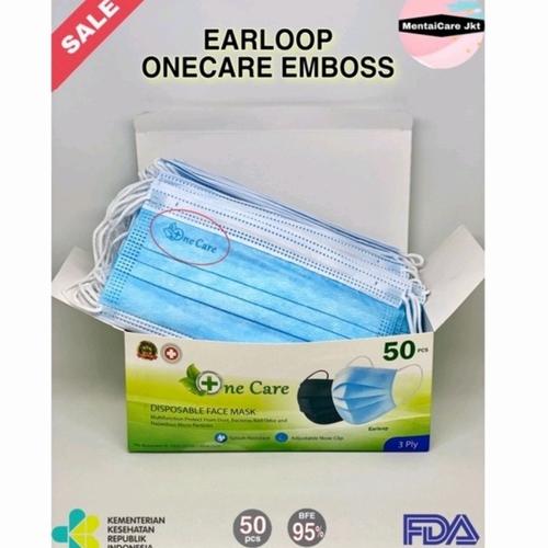 Jual MASKER 3PLY ISI 50 PCS EARLOOP I-CARE 3 PLY FACE MASK ICARE ...