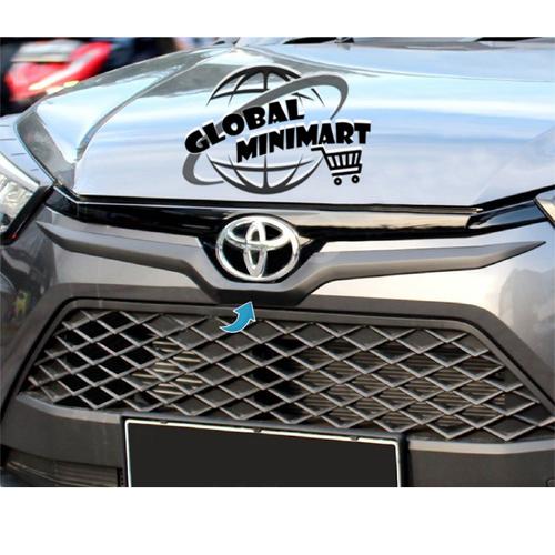 Jual List Grill Depan Toyota Raize Warna Hitam GM Front Grill Toyota ...