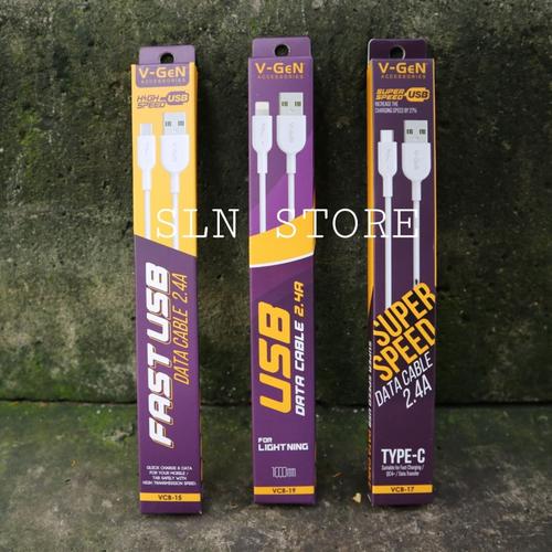 Jual Kabel Data Fast Charging Micro USB V-Gen - Jakarta Utara - Valerie ...