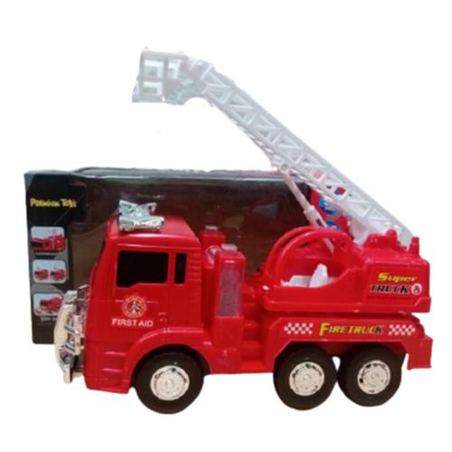 Jual Mainan Mobil Pemadam Kebakaran Suara dan Lampu Fire Rescue Truck ...