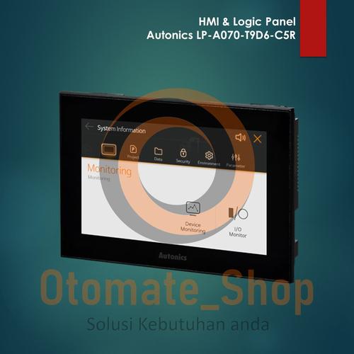 Jual HMI & Logic Panel Autonics LP-A070-T9D6-C5R - Kota Semarang ...