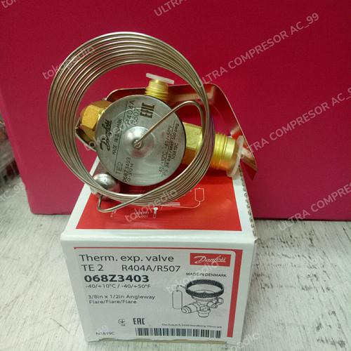 Jual EXPANSI VALVE DANFOSS TES 2 R404A/R507 068Z3403 - Jakarta Barat ...