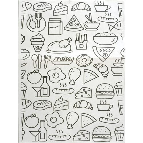 Jual Custom Design Printing Ukuran Khusus Kertas Tissue Roti Wrapping ...