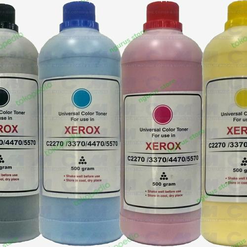 Jual TONER FOTOCOPY WARNA XEROX 500gr DCC 2270/3370/4470/4055 - 1 SET ...