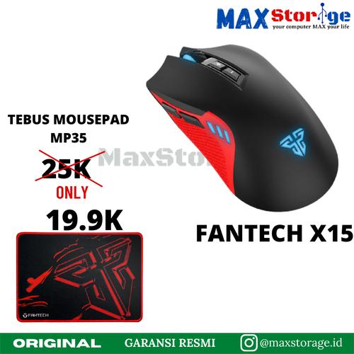 Jual FANTECH MOUSE GAMING PHANTOM X15 RGB GAMING MOUSE - X15 - Kota ...