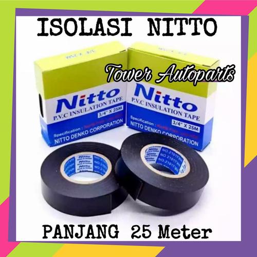 Jual Isolasi Nitto / Solatip Kabel / Isolasi Kabel Listrik Original - Jakarta Barat - Tower ...