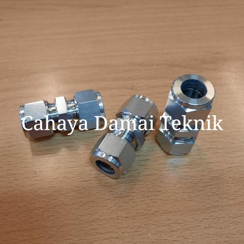 Jual Union connector SS316 od 1/4"inch / Fitting tube stainless ...