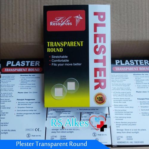 Jual Plester Bulat Transparan Plester Transparent Round - Jakarta Timur ...