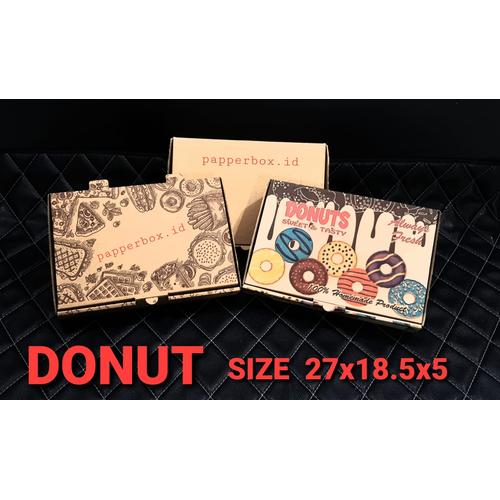 Jual Kotak Donut - Donut 21 x 18,5 x 5cm - Box Donut / Donat - POLOS ...