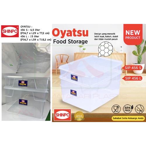 Jual Kotak box donat kue bening transparant 5liter Oyatsu 456S Shinpo ...