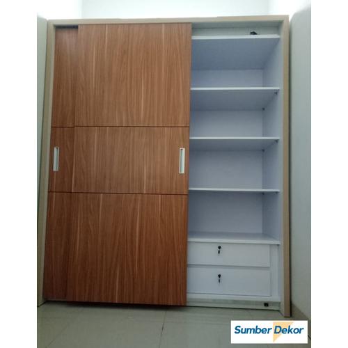 Jual Lemari HPL 1.85 x 2,2 Mter bahan Full Multiplex finish HPL - Kota ...