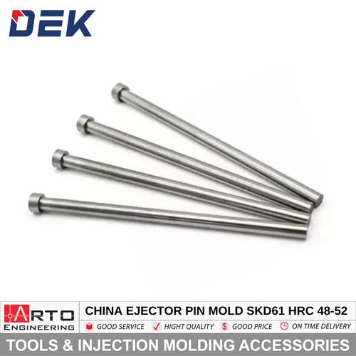 Jual Ejector Pin Staight Mold D (Size)mm L 200mm SKD61 HRC 48-52 (EPD ...