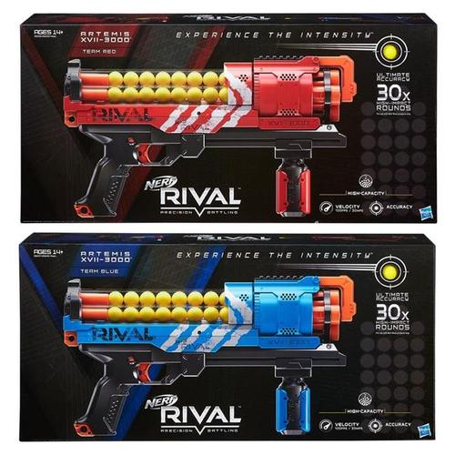 Promo NERF Rival Artemis XVII-3000 Blaster - Biru - Jakarta Utara ...