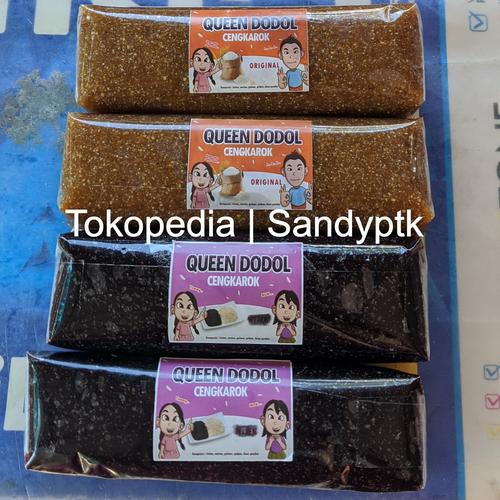 Jual Cengkarok Cengkalok Original Ketan Hitam Queen Dodol khas ...