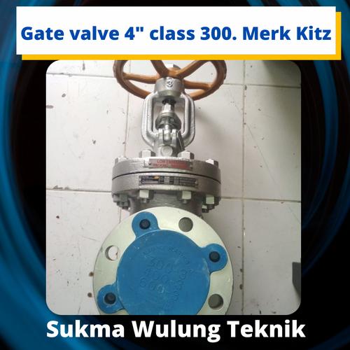 Jual Gate valve 4" class 300. Merk Kitz - Jakarta Pusat - Pt Sukma ...