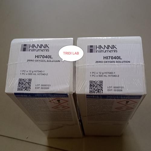 Jual HI 7040L Zero Oxygen Solution 500 ml / Hanna HI7040L - Jakarta ...