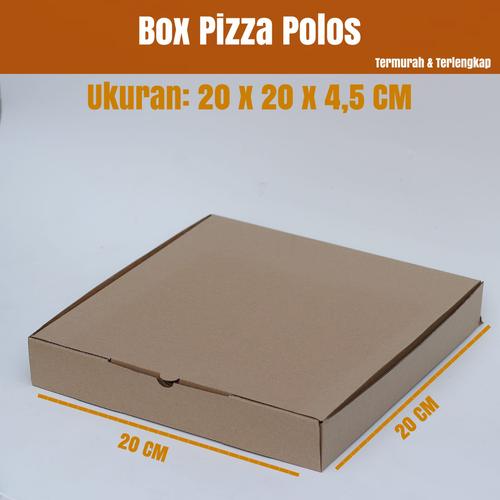 Jual BOX PIZZA POLOS - BOX SERBAGUNA 20X20 - Jakarta Selatan ...