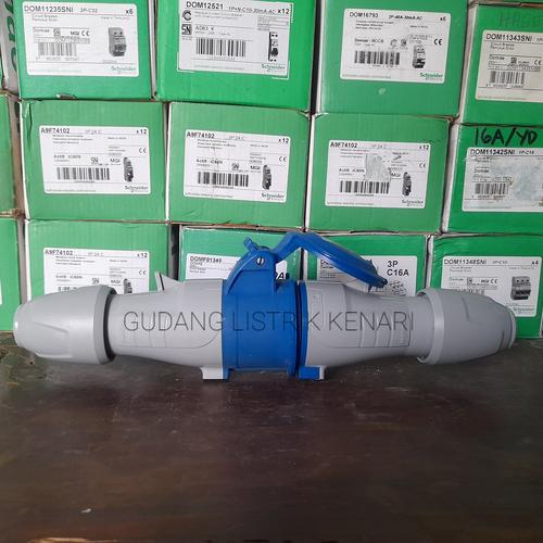 Jual Legrand Mobile Mounting Set 16A 3Pin Male 555124 Female 555104 ...