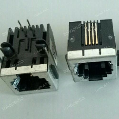 Jual Konektor female rj11 / RJ 11 AMP Besi - Jakarta Barat - Listrik ...