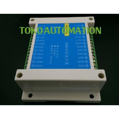 Jual 16 Channel Analog Data Acquisition Card 4-20MA Via RTU MODBUS RS ...