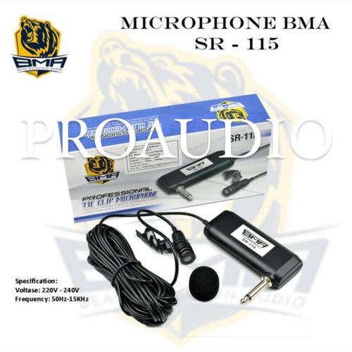Jual BMA Mic Jepit Clip On SR-115 SR 115 Original - Kota Medan ...