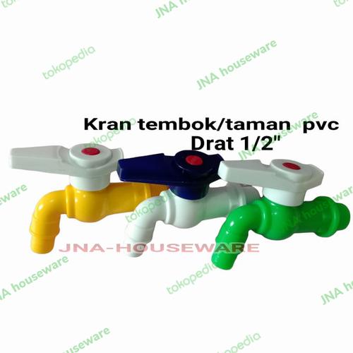 Jual kran tembok/kran taman PVC darat 1/2" - Kab. Tangerang - JNA ...