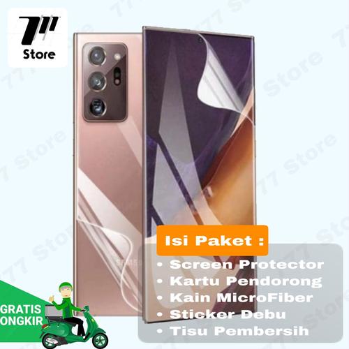 Promo Samsung Galaxy Note 10 + / 20 / Ultra / Lite Hydrogel Clear Anti ...
