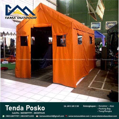 Jual Tenda Posko Unicef Basarnas - Uk. 4M x 6M Rakit Tamaoutdoor - Kain ...