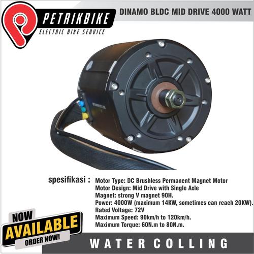 Jual MOTOR BLDC MID DRIVE 4000 WATT WATER COOLING - Kota Bekasi ...