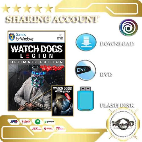 Jual WATCH DOGS LEGION ULTIMATE EDITION ORIGINAL + ALL DLC + FREE GAME ...