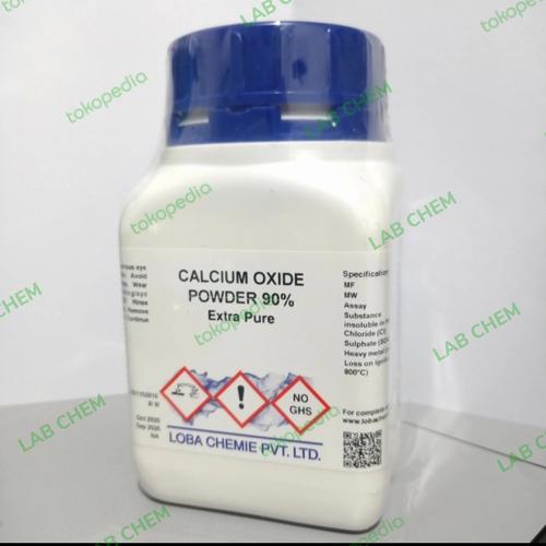 Jual Calcium Oxide Powder 90% Extra Pure / cao 90% Loba Chemie - Kota ...