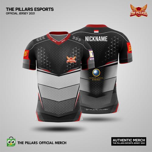 Jual [PO] Official Jersey The Pillars Esports 2021-2022 Black Edition ...