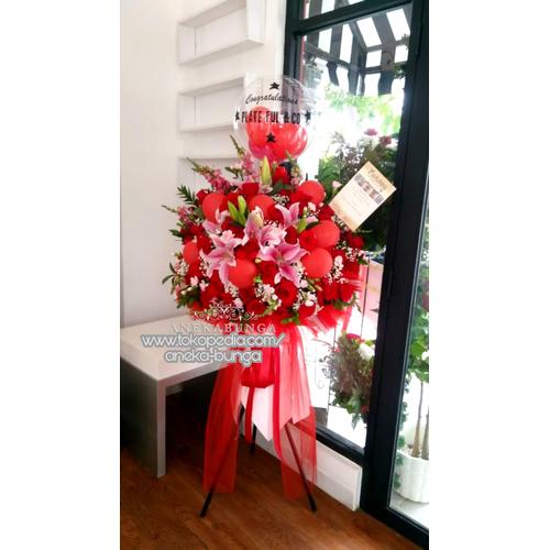 Jual Buket Bunga Standing Balon Ucapan Congratulations Toko Balloon ...