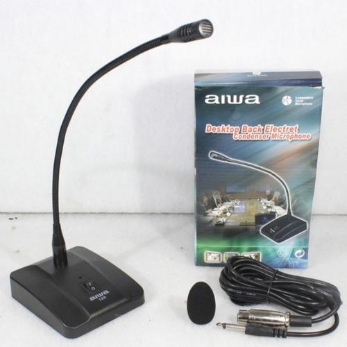 Jual Mic Meja Kabel Aiwa Podium Mimbar Microphone Conference - Jakarta ...