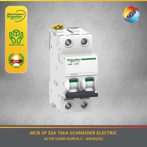 Promo MCB SCHNEIDER iC60H 2P 32A C - A9F84232 Cicil 0% 3x - Jakarta Timur - MGSSHOP | Tokopedia