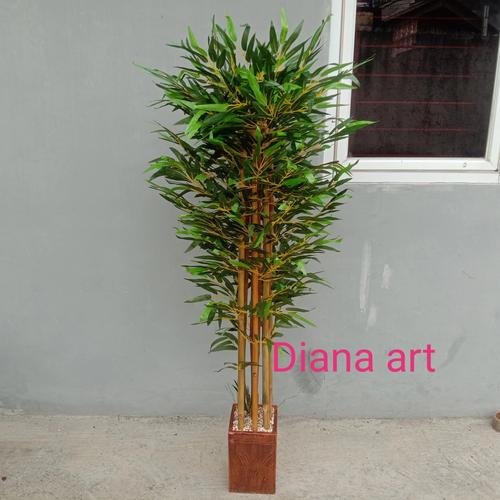 Jual pohon bambu#bonsai bambu#bambu hias#bambu artificial#isi 8 batang ...