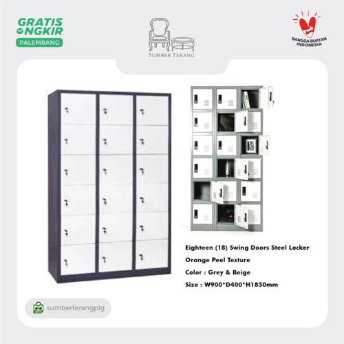 Jual Locker Besi Kantor Loker Pegawai Rak Arsip File Lemari Besi 18 ...