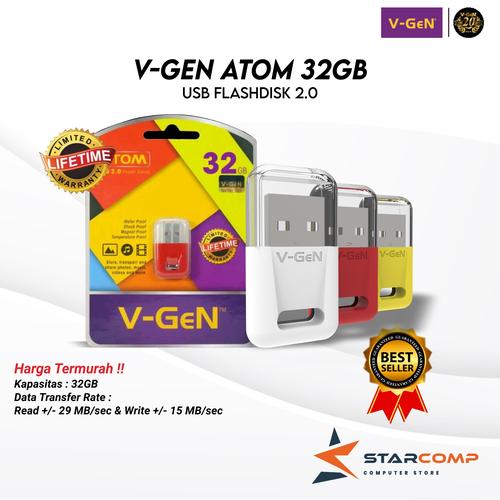 Jual VGEN USB ATOM 32GB 2.0 FLASHDISK - Kab. Sleman - Starcomp Origin ...