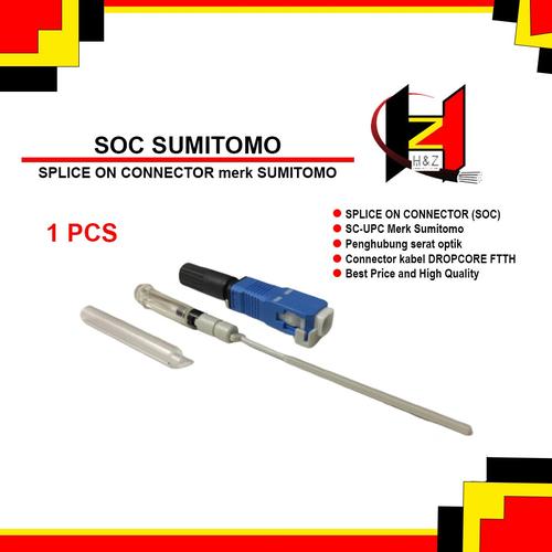 Jual SOC Sumitomo/Splice on Connector SC SM Fiber Optik Original - Kab ...
