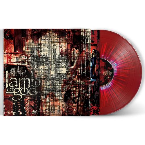 Jual Red Splatter Vinyl Lamb Of God As The Palaces Burn LP single cd ...