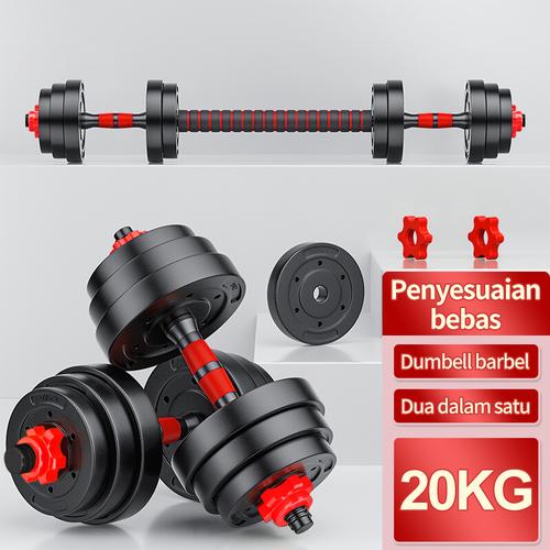 Promo eBuy Dumbell set 20KG Barbel set Dumbel Dumbell alat olahraga rumahan - 20KG - Kab ...