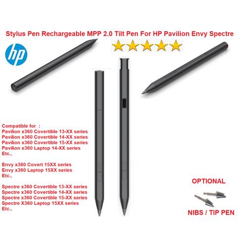 Jual Stylus Pen Rechargeable MPP 2.0 Tilt Pen For HP Pavilion Envy Spectre - Nibs Pen - Jakarta ...