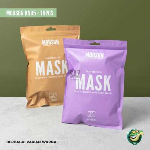 Jual MOUSON KN95 Masker KN95 Premium Mask 5PLY - SACHET Isi 10pcs ...