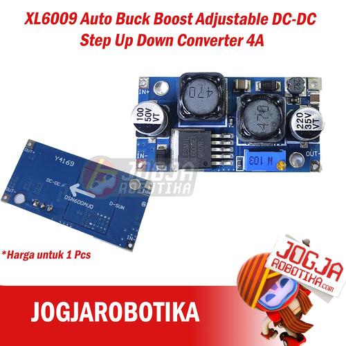 Jual XL6009 Auto Buck Boost Adjustable DC-DC Step Up Down Converter 4A - Kab. Sleman ...