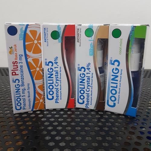 Jual COOLING 5 plus spray mengatasi sariawan dan sakit gigi - cool mint ...