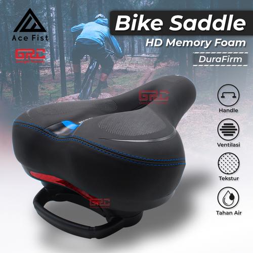 Jual Sadel Sepeda Super Empuk Kursi Jok MTB Gunung Lipat Saddle Handle ...